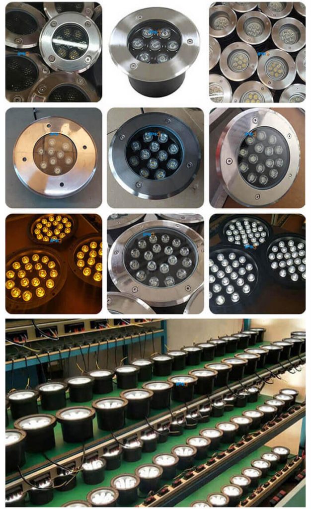 36W DMX RGB Led Underground Light - Upward Lighting: Outdoor ...