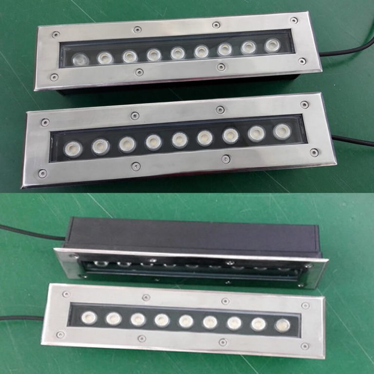 9W IP66 Linear Inground Uplight - Upward Lighting: Outdoor ...