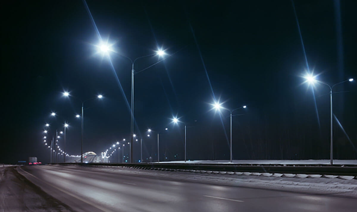 LED Lighting Illuminate Highways and Interchanges