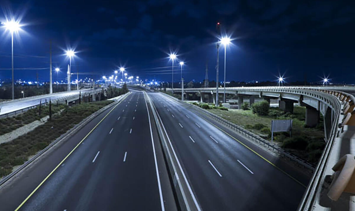 LED Lighting Illuminate Highways and Interchanges