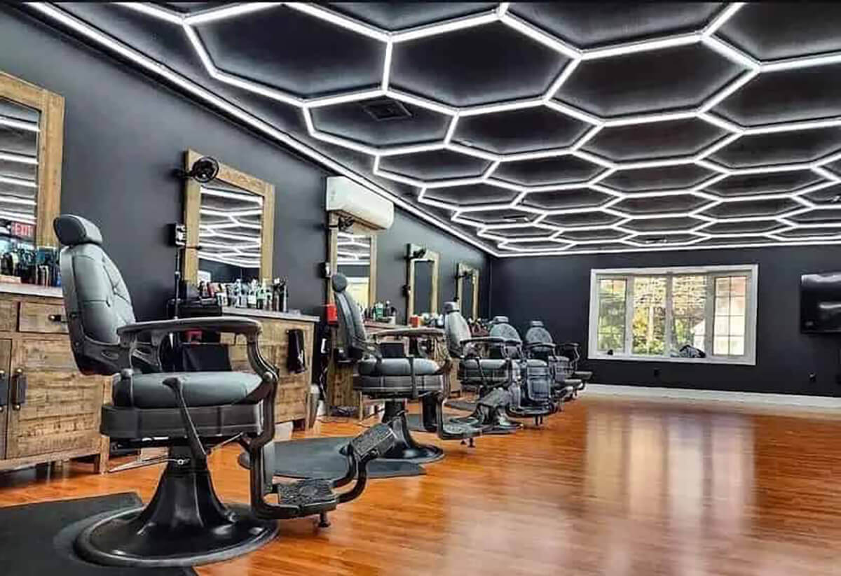Lighting for Barber Shop