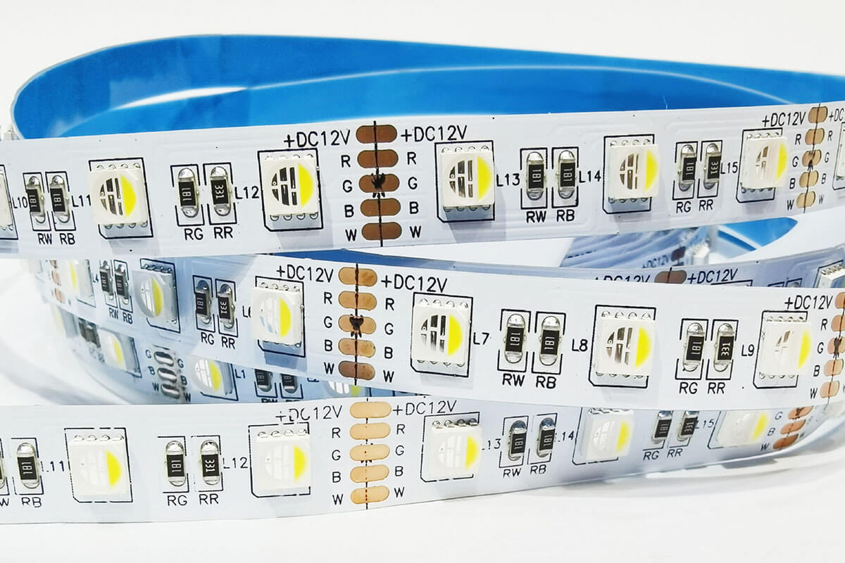 RGB vs RGBW vs RGBCCTW vs RGBIC LED Strip Lights