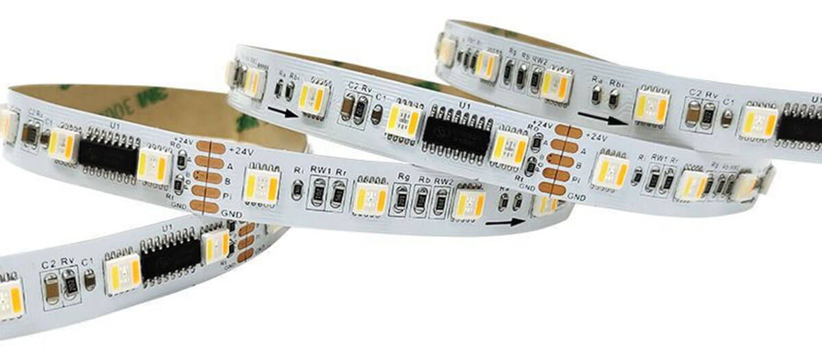 RGB vs RGBW vs RGBCCTW vs RGBIC LED Strip Lights
