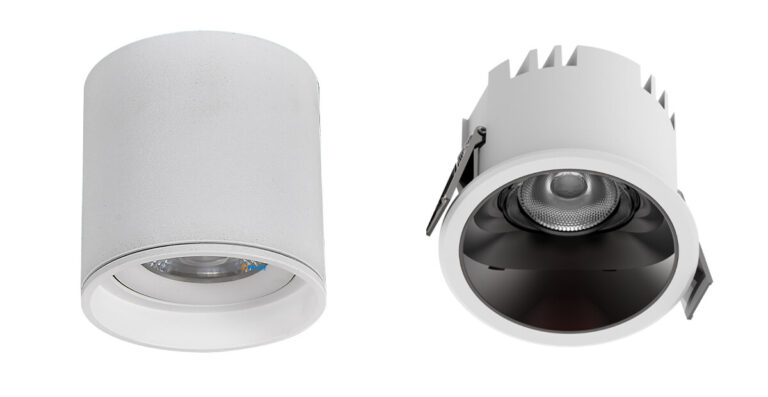Recessed vs Surface-Mounted LED Downlights: Key Differences, Costs ...