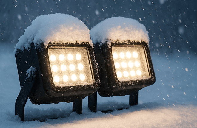 LED Floodlight Performance in Harsh and Extreme Weather