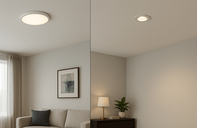 Ceiling Light vs. Downlight: What’s the Difference