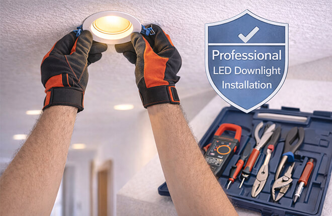 Do LED Downlights Need to Be Replaced by a Qualified Electrician